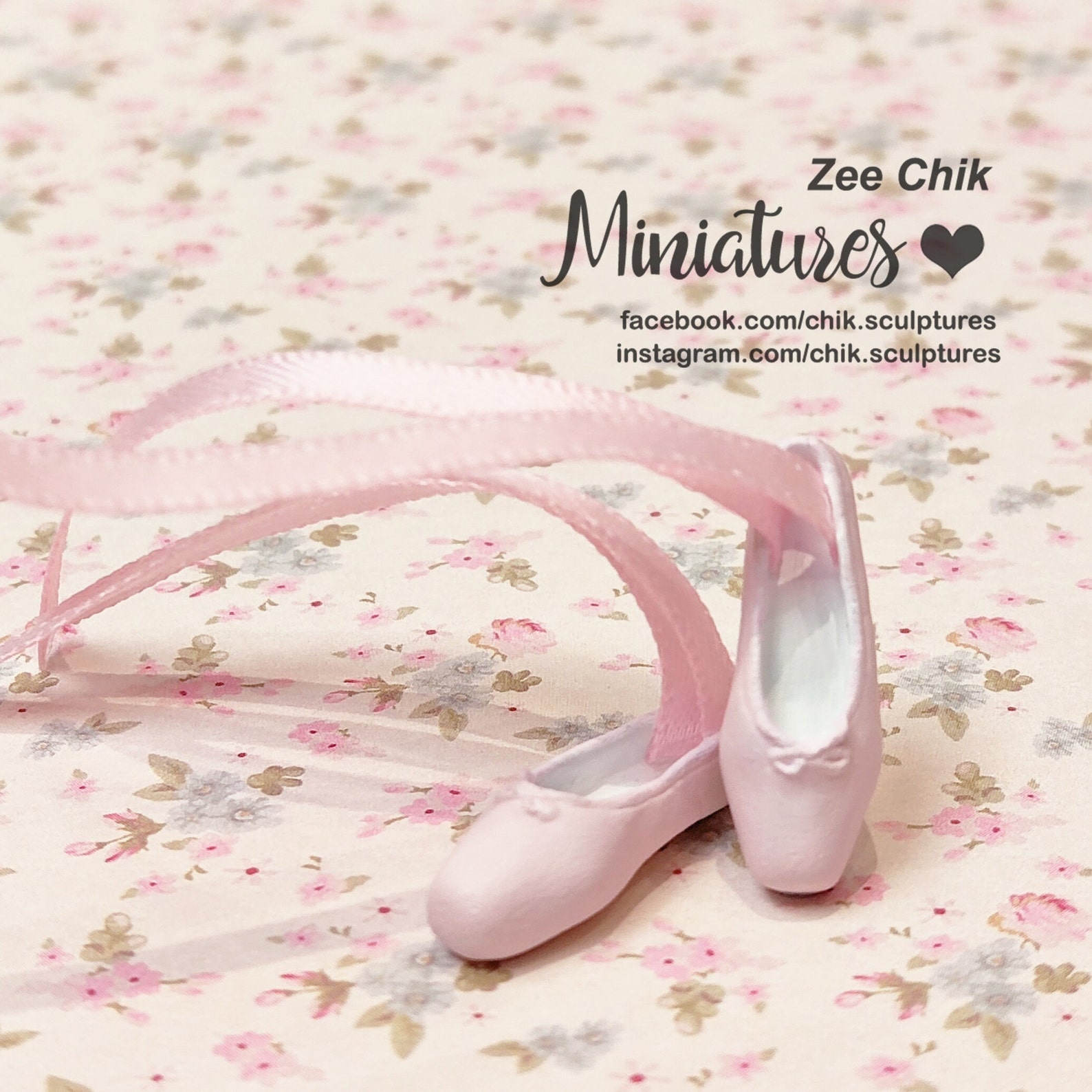 Miniature Ballet Shoes Scale 1:12 Doll House - Etsy
