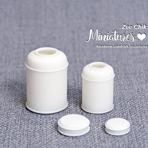 Miniature Canister Set ( Vintage Style ) Scale 1:12 Doll House ...