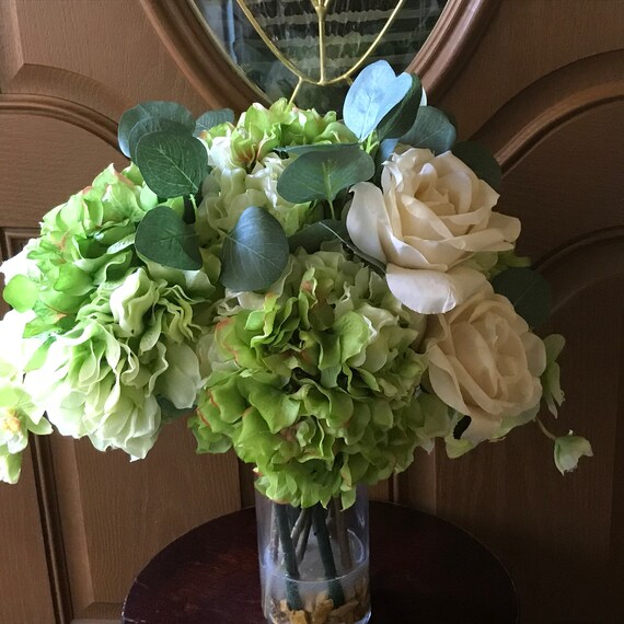 Lime Green Flower Arrangements