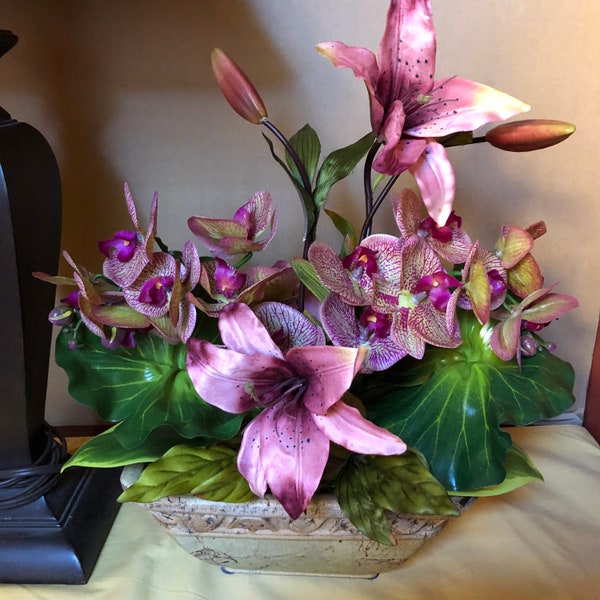 Shop Silk Flower Arrangement - Etsy