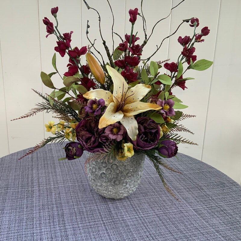 Silk Flower Arrangements - Etsy