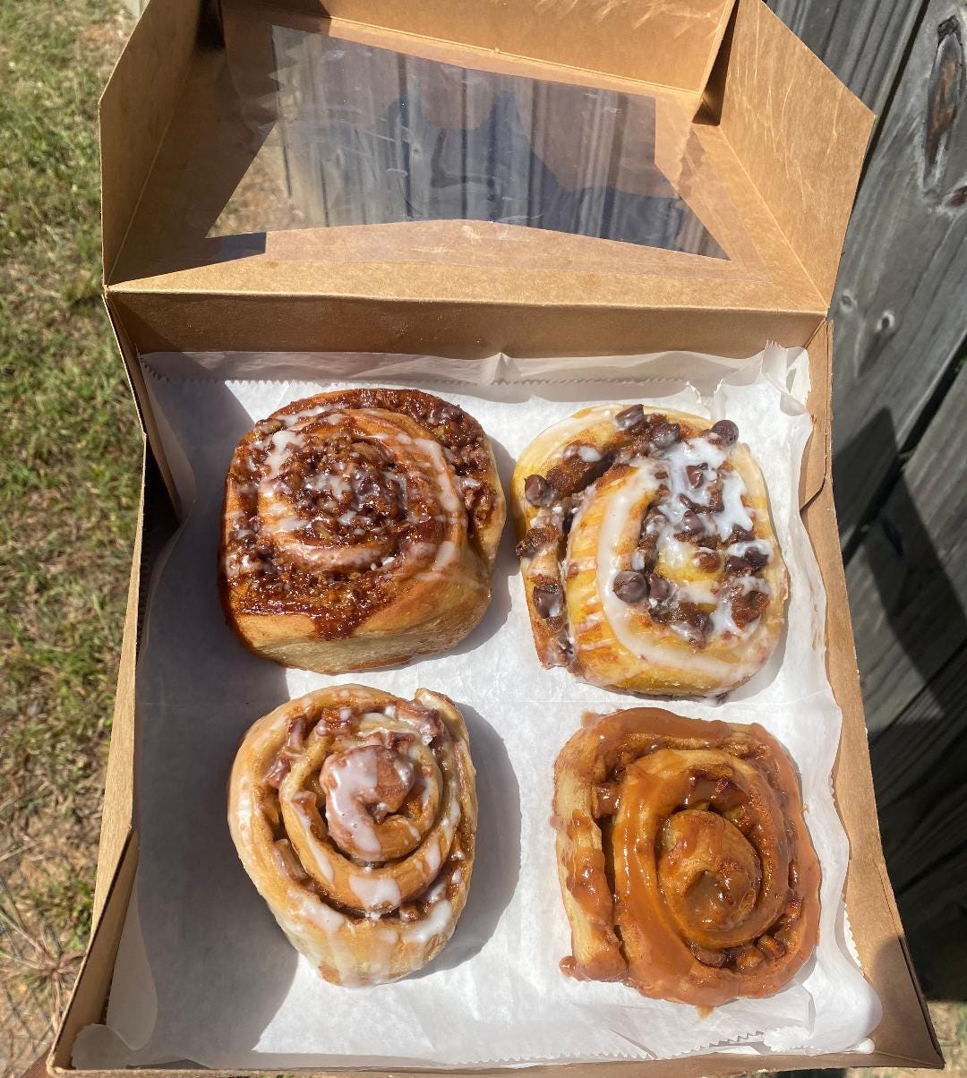 Sourdough Cinnamon Rolls set of 4 - Etsy