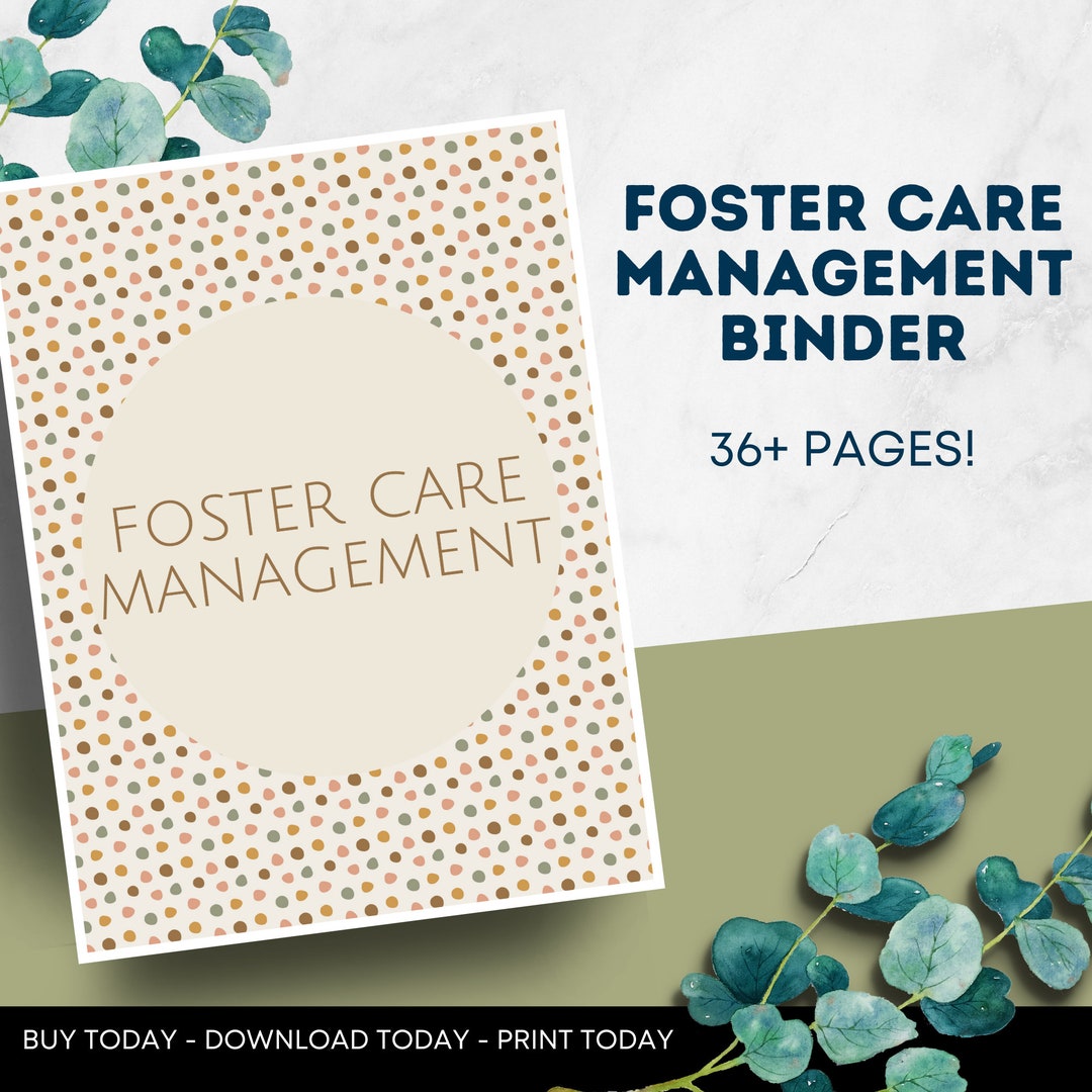 Foster Care Binder: Adoption Organization & Management (digital ...