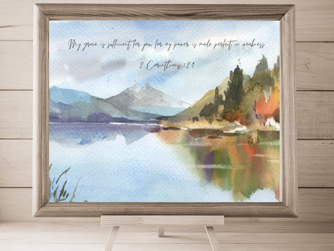 Scripture Wall Art Bible Verse Wall Art Christian Wall Art - Etsy