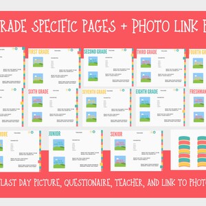 School Years Digital Scrapbook, Digital Planner, Goodnotes, Digital ...
