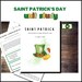 St Patrick's Day Unit Study, Homeschool Printable (instant Download) - Etsy