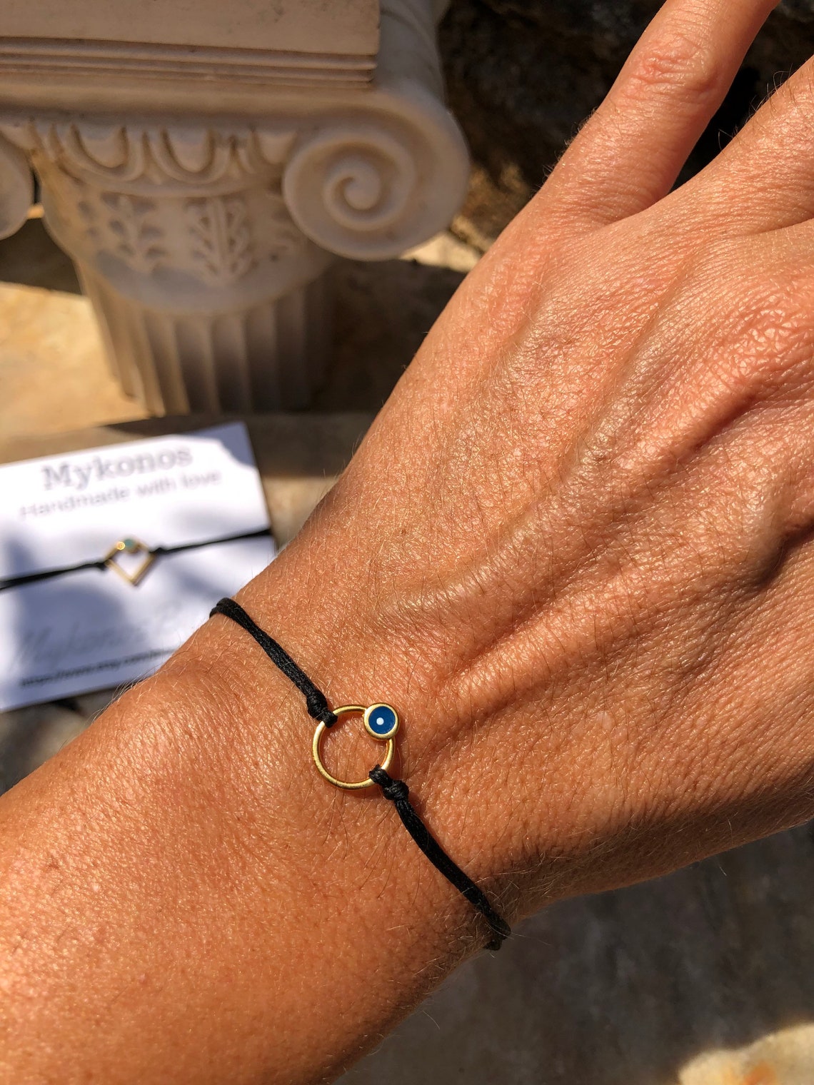 Karma Evil Eye Braceletcircle of Lifefriendship - Etsy