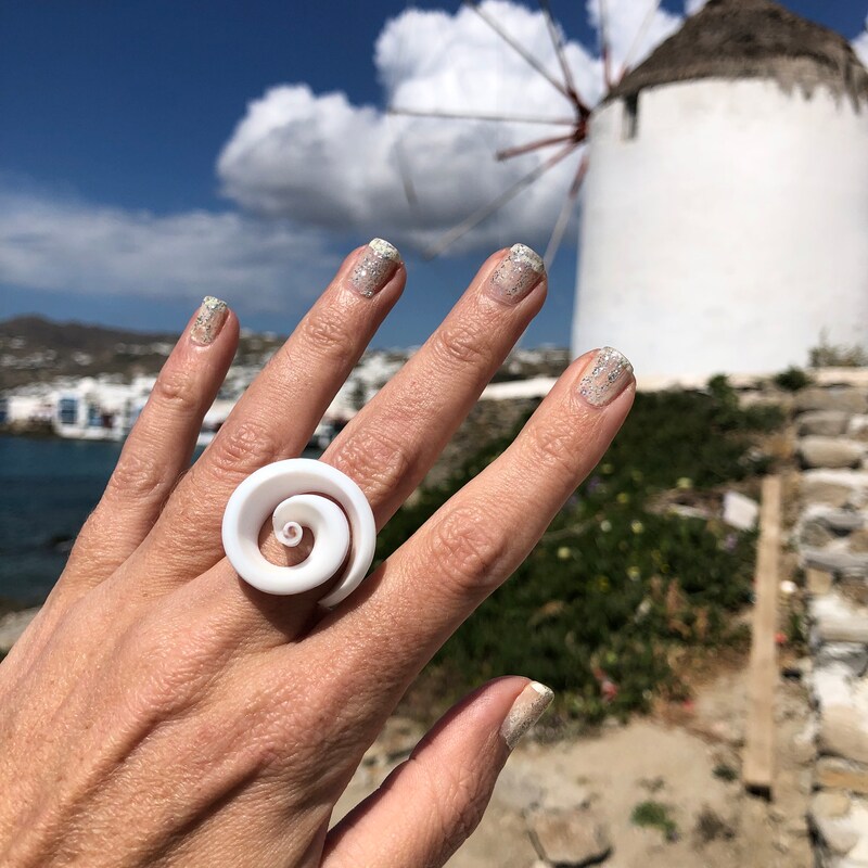 Seashell Ring - Etsy