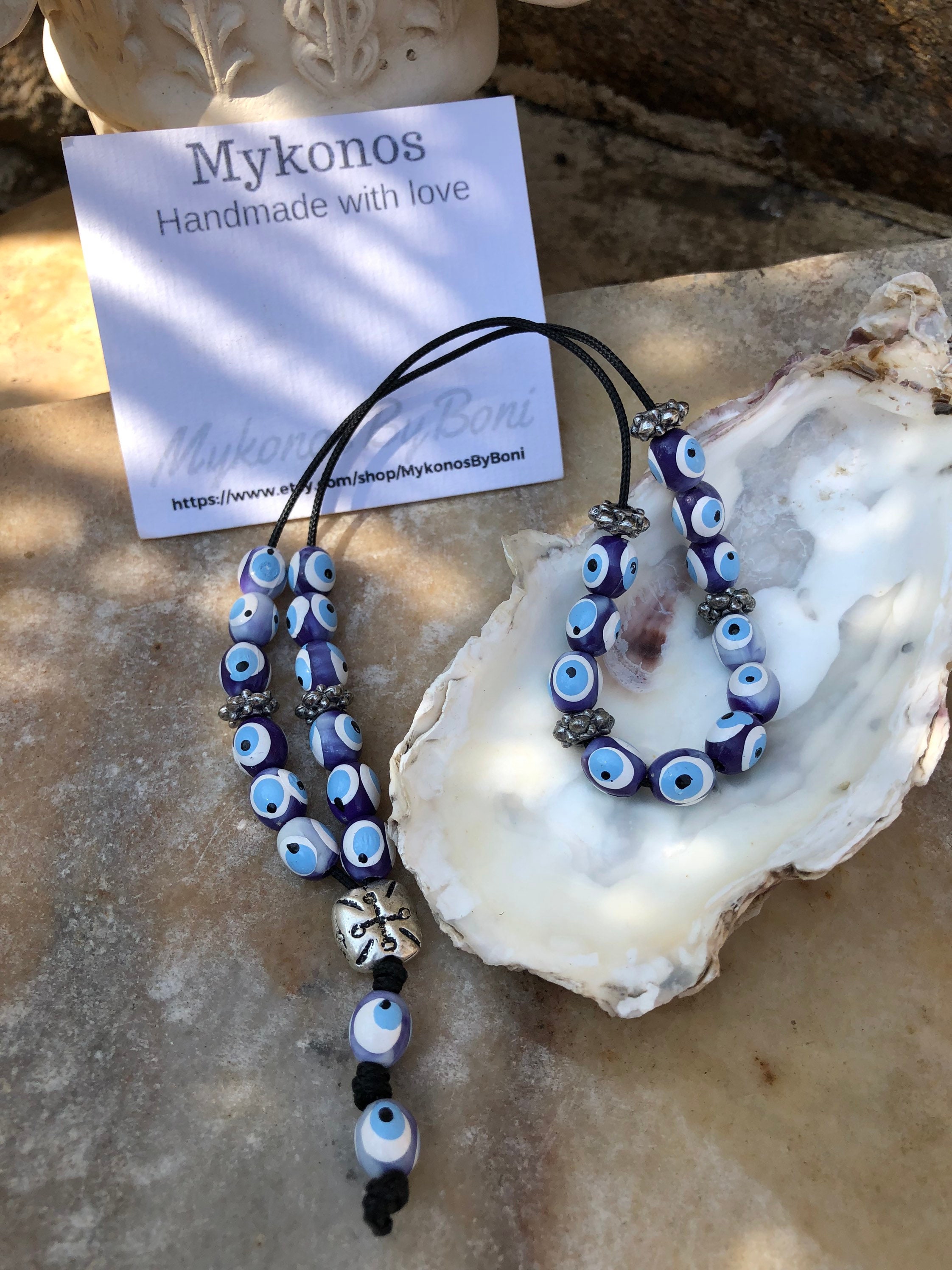 Evil Eye Komboloi / Greek Worrybeads / Kompoloi/koboloi / Greek ...