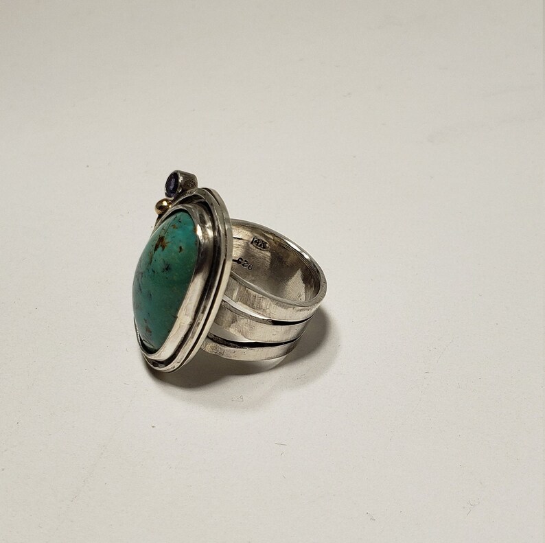 Custom Turquoise Ring - Etsy