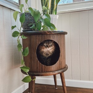MCM Cat House Table - Etsy