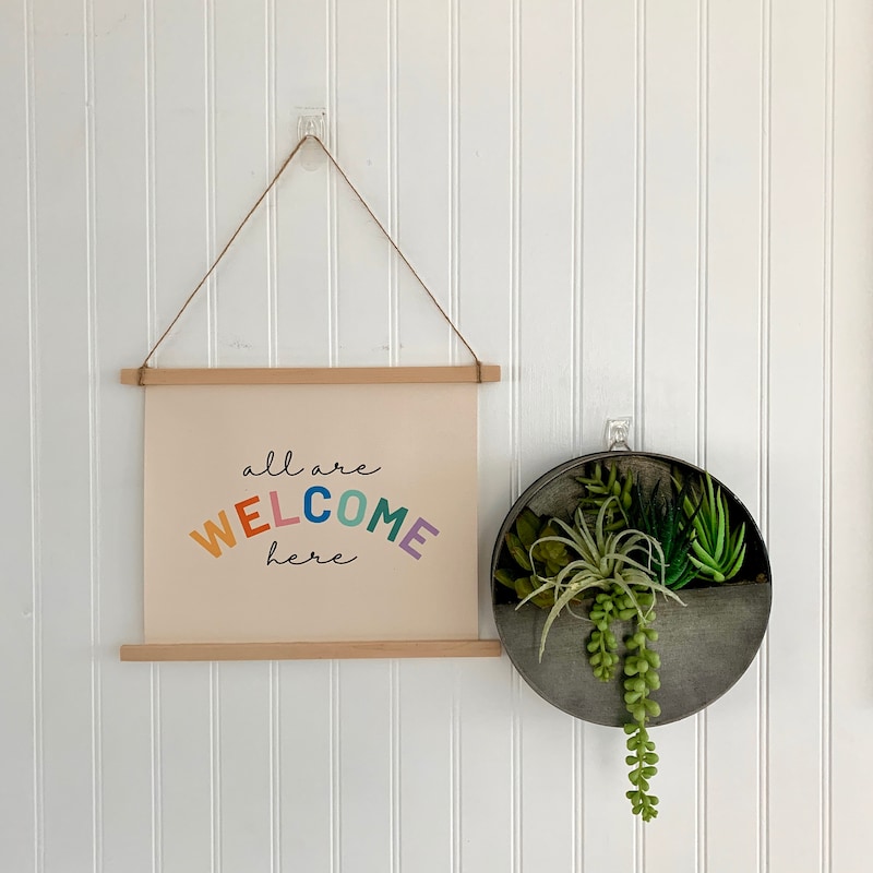 All Are Welcome Here - Etsy