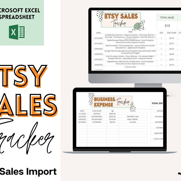 Small Business Planner Expense Tracker Etsy Shop Planner Etsy Help ...