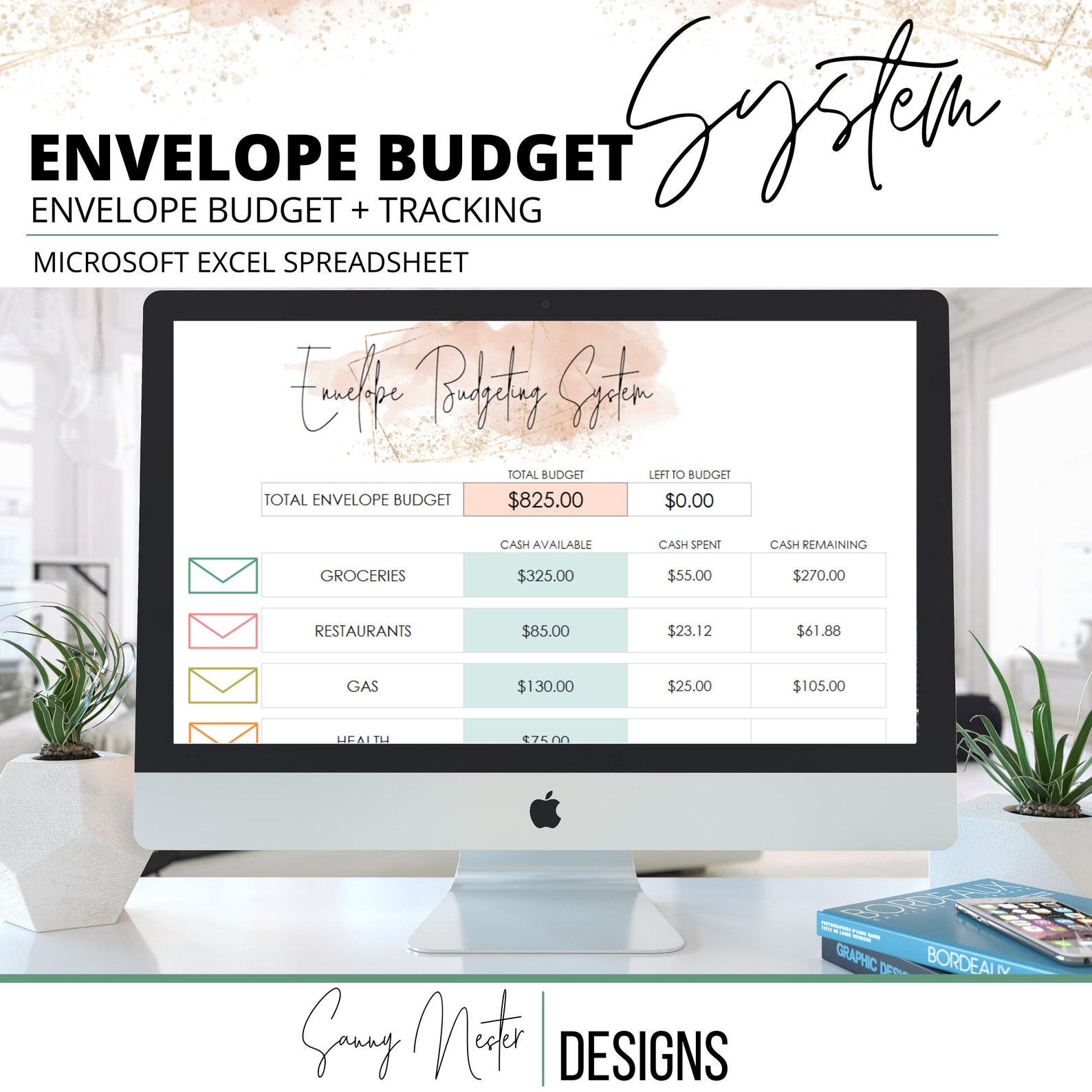 Cash Envelope System | Dave Ramsey | Envelopes Wallet | Budget Planner ...