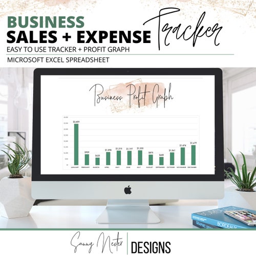 Digital Business Planner Expense Tracker Etsy Small Business - Etsy