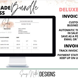 Small Business Planner Expense Tracker Etsy Shop Planner Etsy Help ...