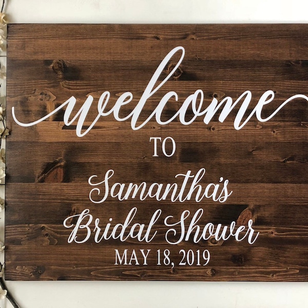 Rustic Welcome Sign - Etsy