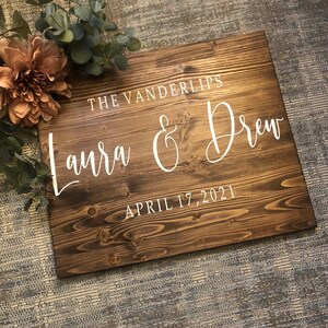 Wedding Welcome Sign | Wedding Entrance Sign | Rustic Wedding Decor ...
