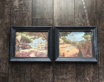 Southern wall art | Etsy