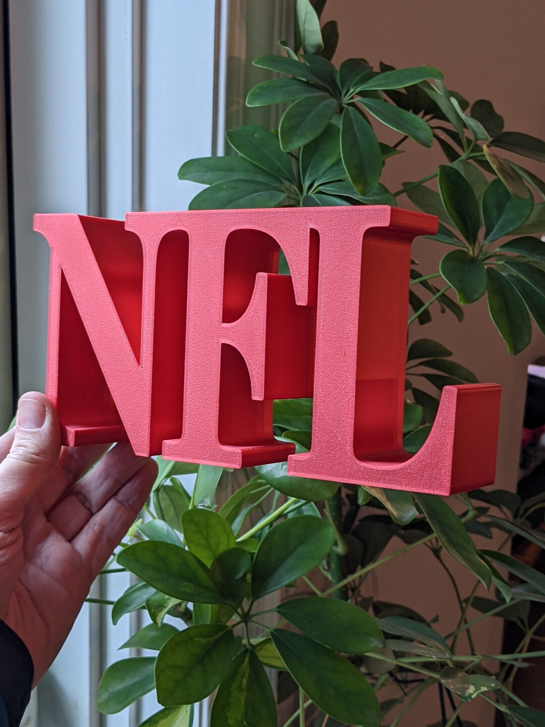 Custom 3D Printed Letter Sign: Choose Your Color, 9.5 Inch Wide - Etsy UK