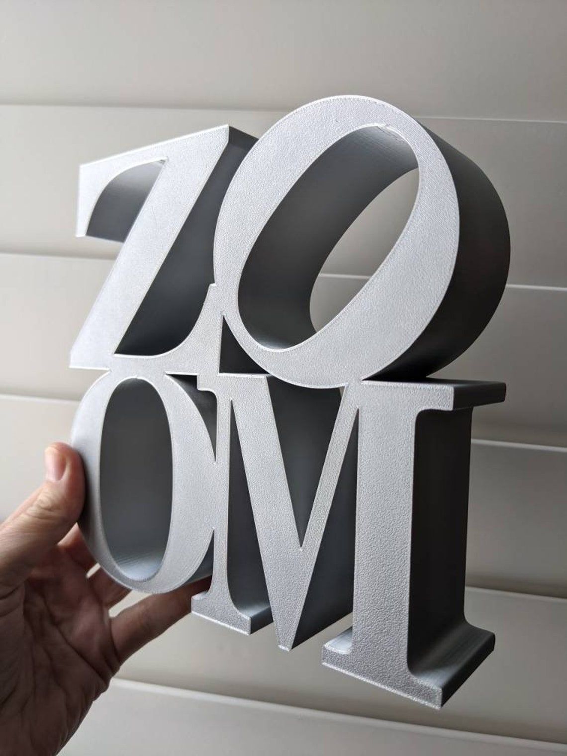 CUSTOM Sign Choose Any 4 Letter Word Size and Color 3D - Etsy