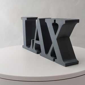 IATA Airport 3 Letter Code Sign | Chose Any Airport | Custom Color ...