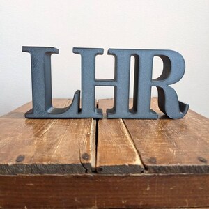 IATA Airport 3 Letter Code Sign | Chose Any Airport | Custom Color ...