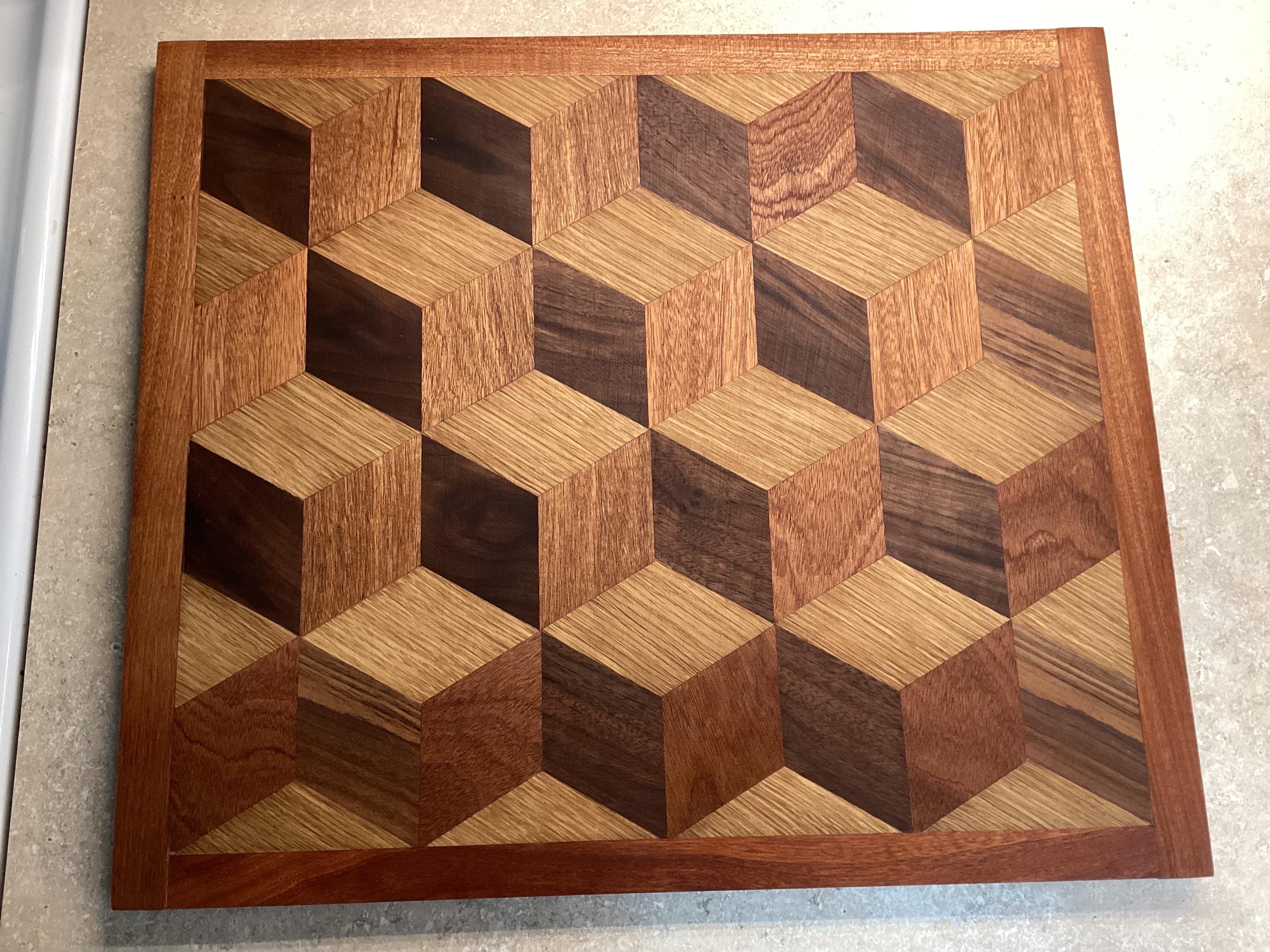 3d Wood Cutting Board - Etsy