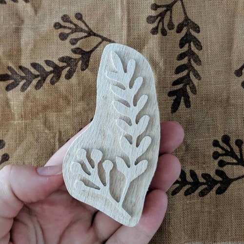 Сlay Stamp Soap Stamp Wooden Stamp Block Printing Fabric | Etsy