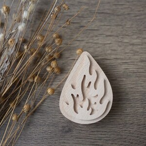 Fabric Stamp Fire Stamp Block Printing Stamp Wooden Stamp - Etsy