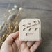 Clapper Board Stamp Clapstick Stamp Fabric Stamp Clapper - Etsy