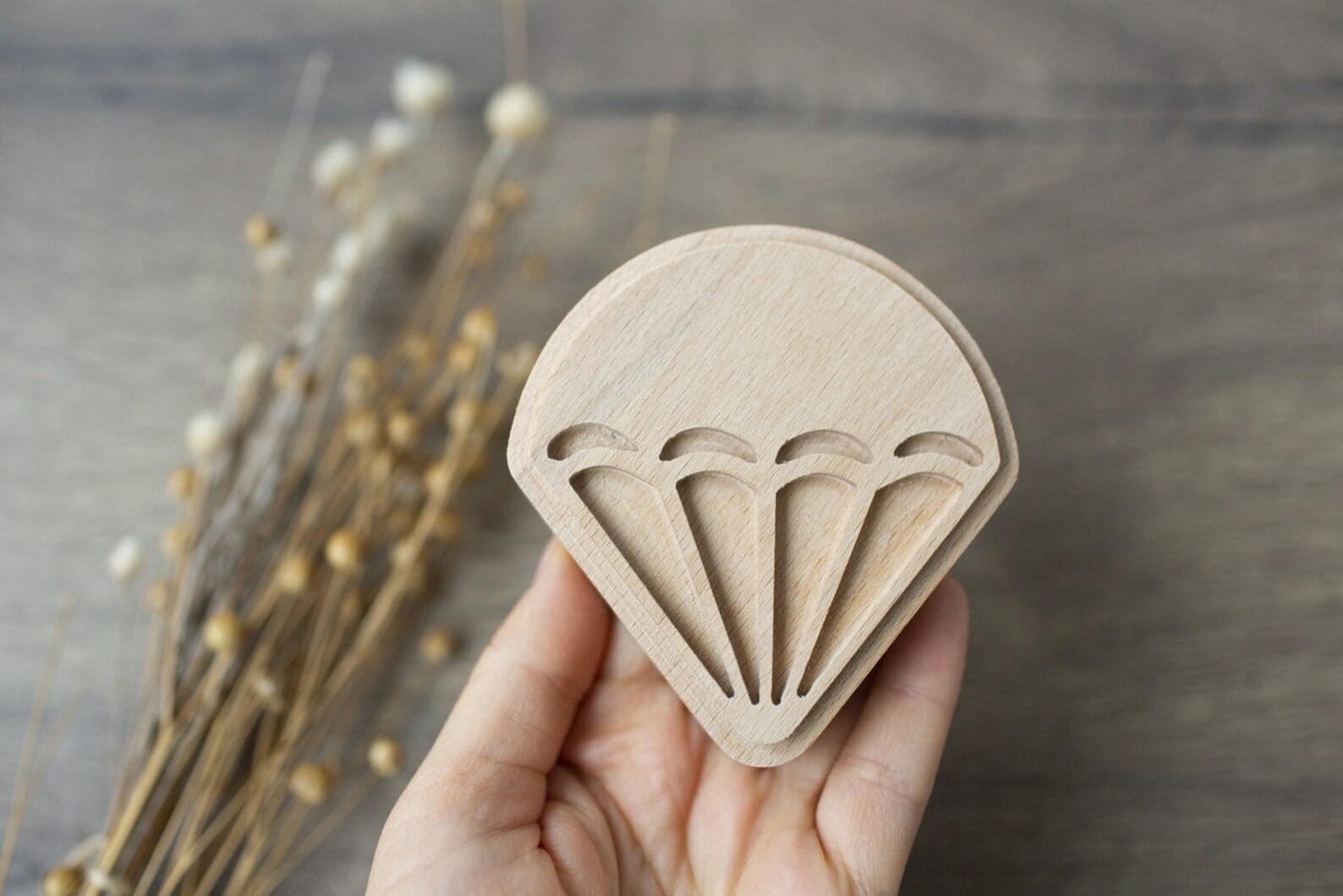 Parachute Stamp Parachute Print Wooden Stamp Fabric Stamp - Etsy