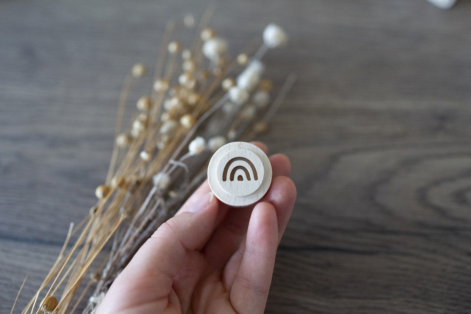 Mini Stamp Rainbow Stamp Clay Stamp Polymer Clay Tools - Etsy