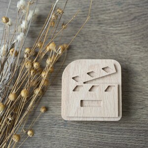 Clapper Board Stamp Clapstick Stamp Fabric Stamp Clapper - Etsy