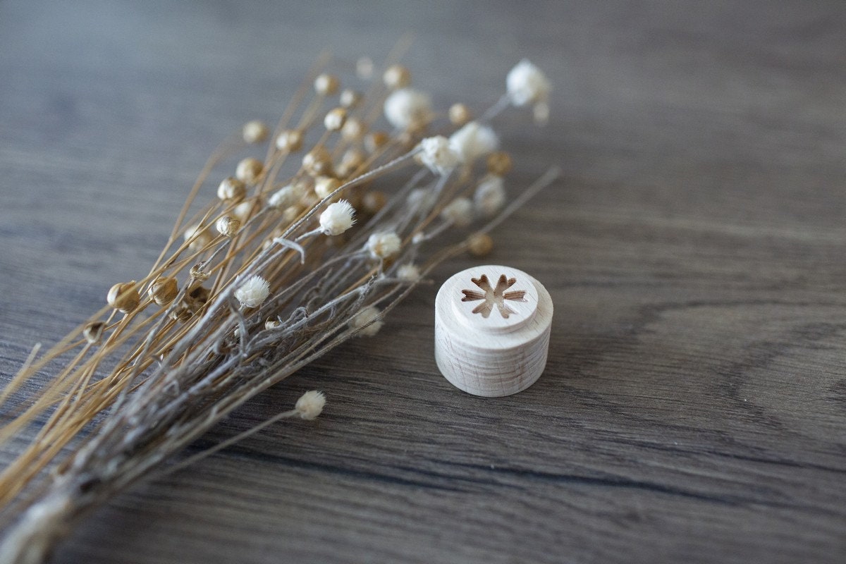 Mini Stamp Flower Pattern Clay Stamp Polymer Clay Tools - Etsy