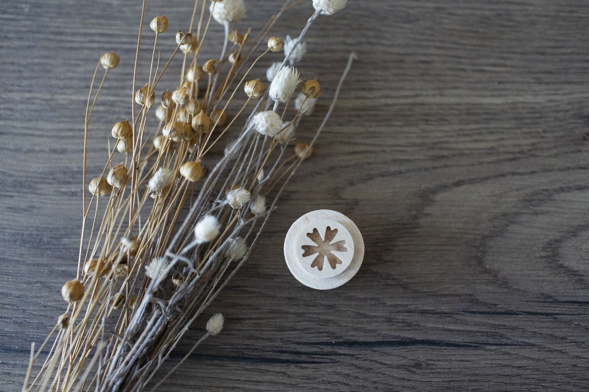 Mini Stamp Flower Pattern Clay Stamp Polymer Clay Tools - Etsy