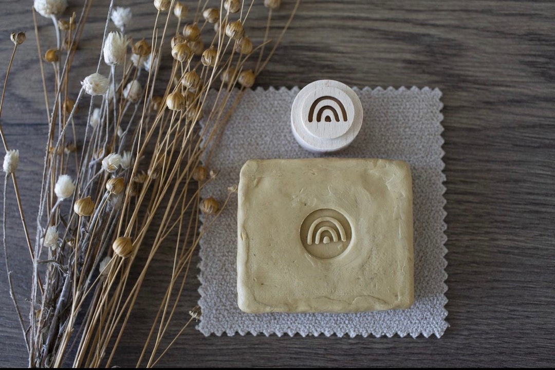 Mini Stamp Rainbow Stamp Clay Stamp Polymer Clay Tools - Etsy