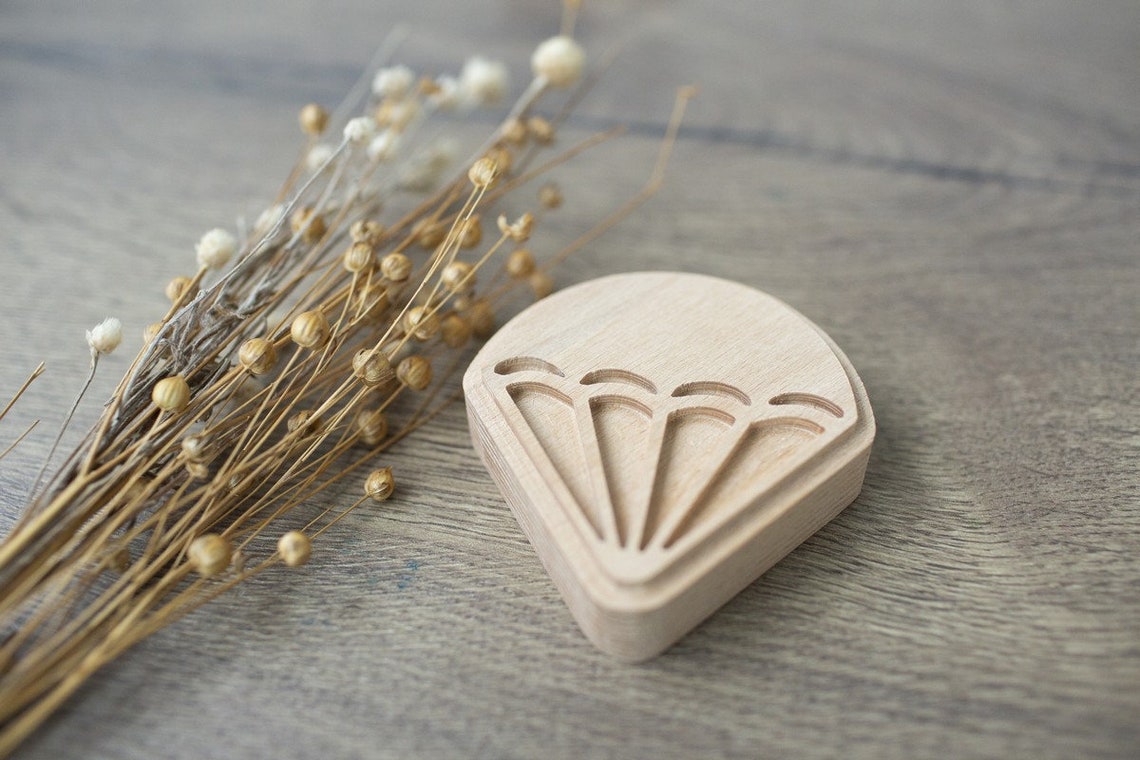 Parachute Stamp Parachute Print Wooden Stamp Fabric Stamp - Etsy