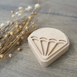 Parachute Stamp Parachute Print Wooden Stamp Fabric Stamp - Etsy