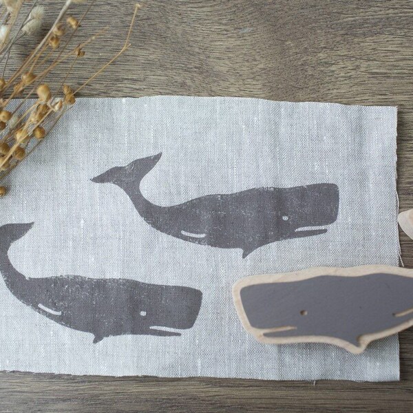 Whale Stamp - Etsy
