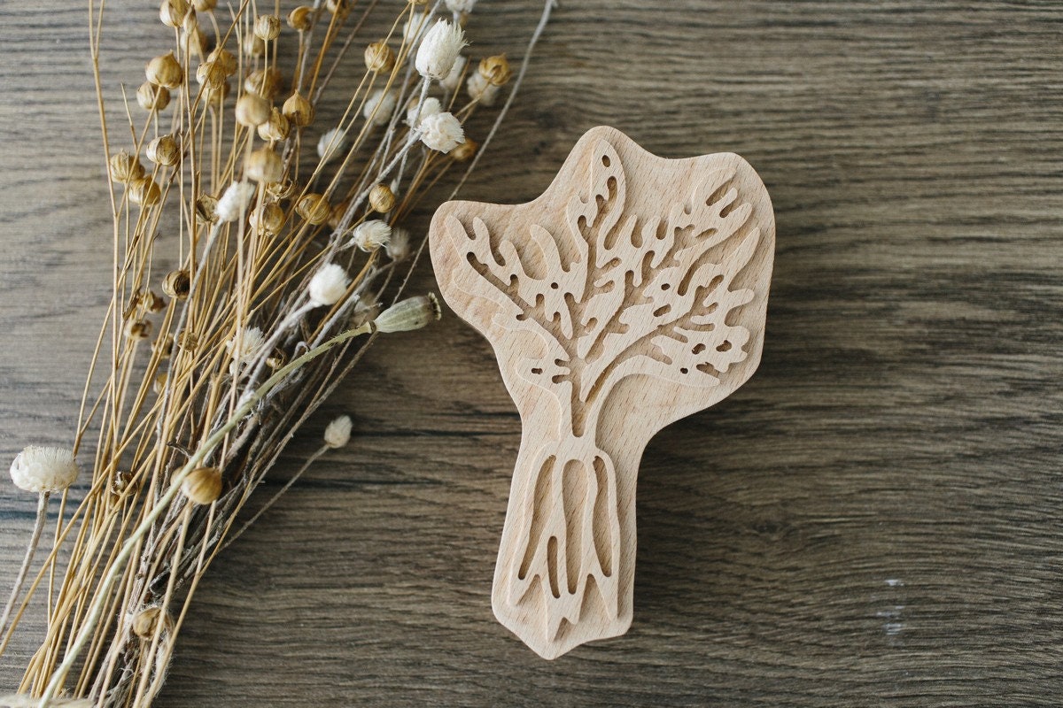 Fabric Stamp Carrots Stamp Clay Stamp Block Printing | Etsy