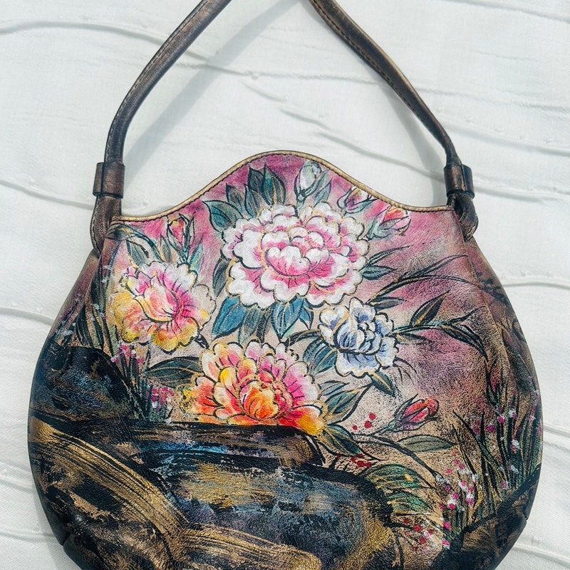 Hand Painted Purse - Etsy