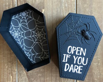 Halloween Coffin Box | Etsy