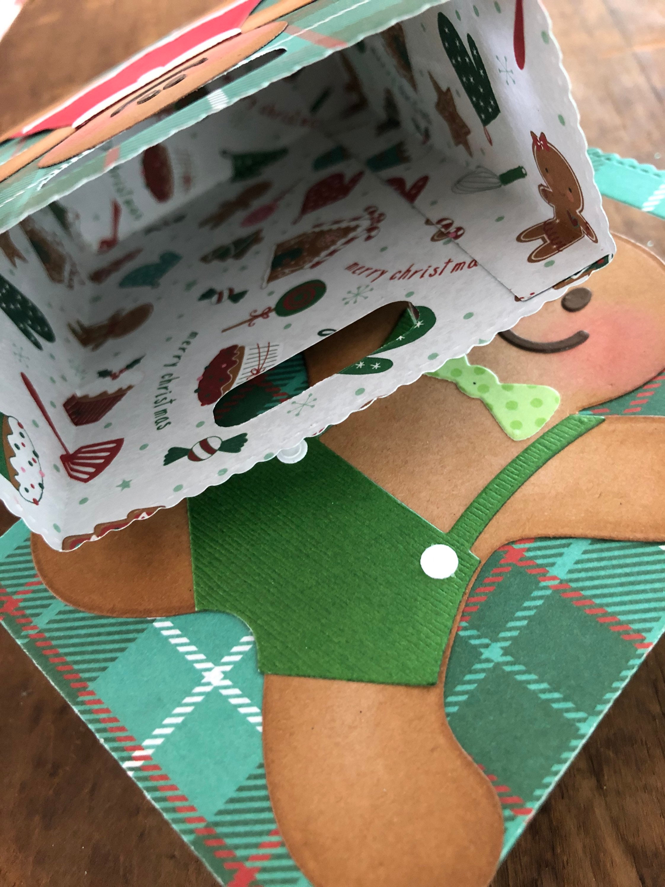 Gingerbread Treat Bag (2)/holiday Favor/christmas Treat/table Setting ...