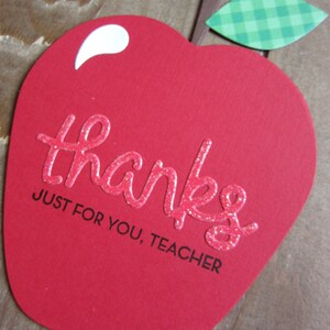 Teacher Appreciation 2/teacher Thank You/teacher Gift Card Holder ...
