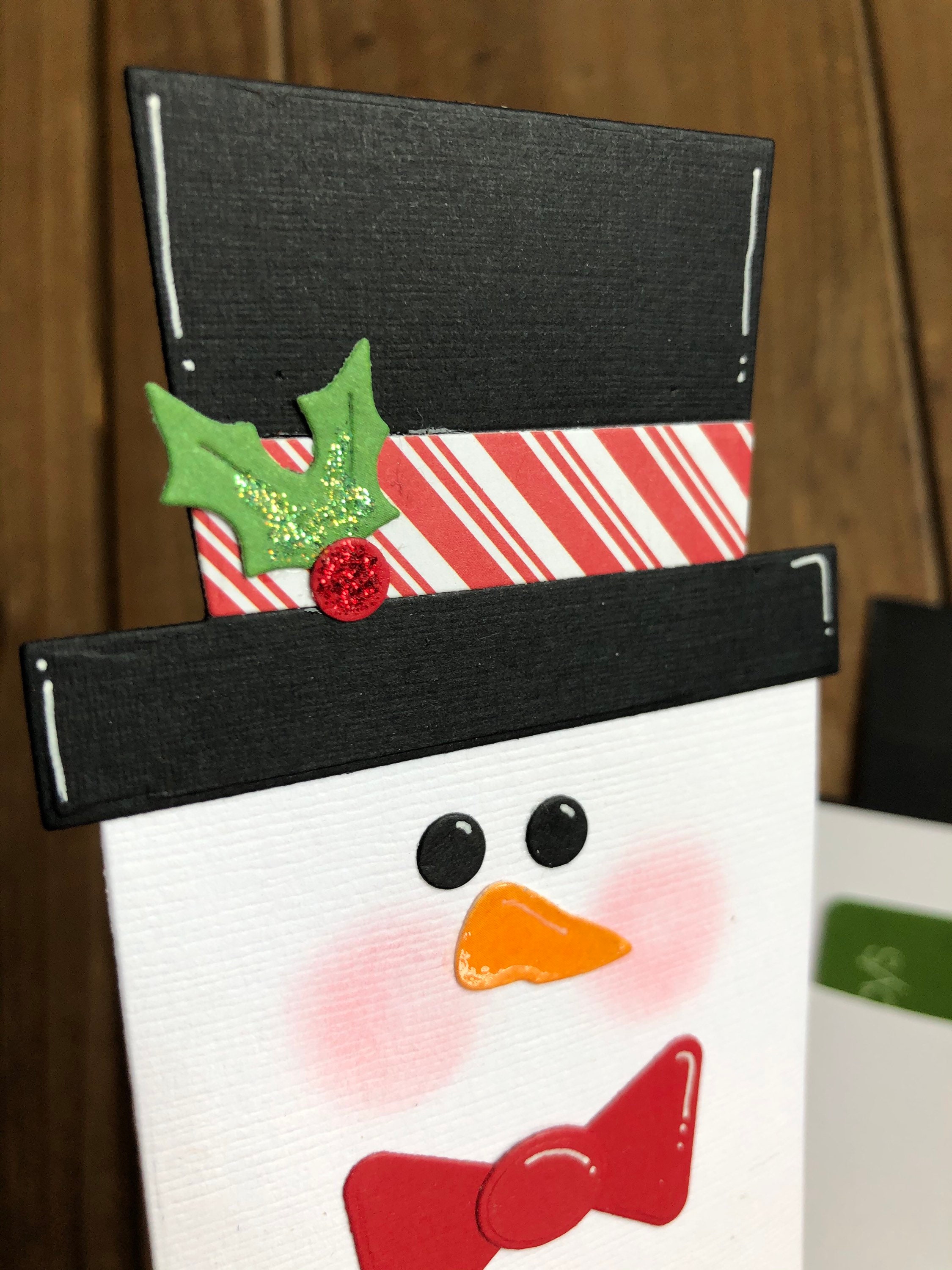 Gift Card Holder 2/snowman Gift Card Pocket/christmas Gift Card/winter ...