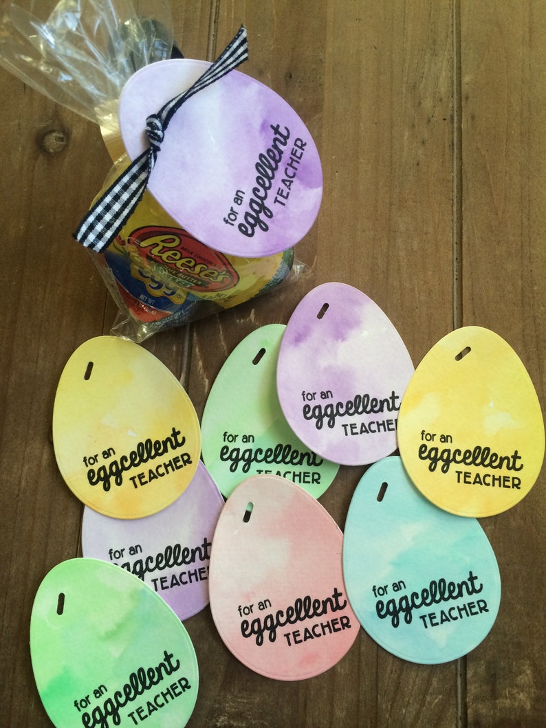 Eggcellent Teacher (3)/teacher Appreciation/teacher Thank You/easter ...