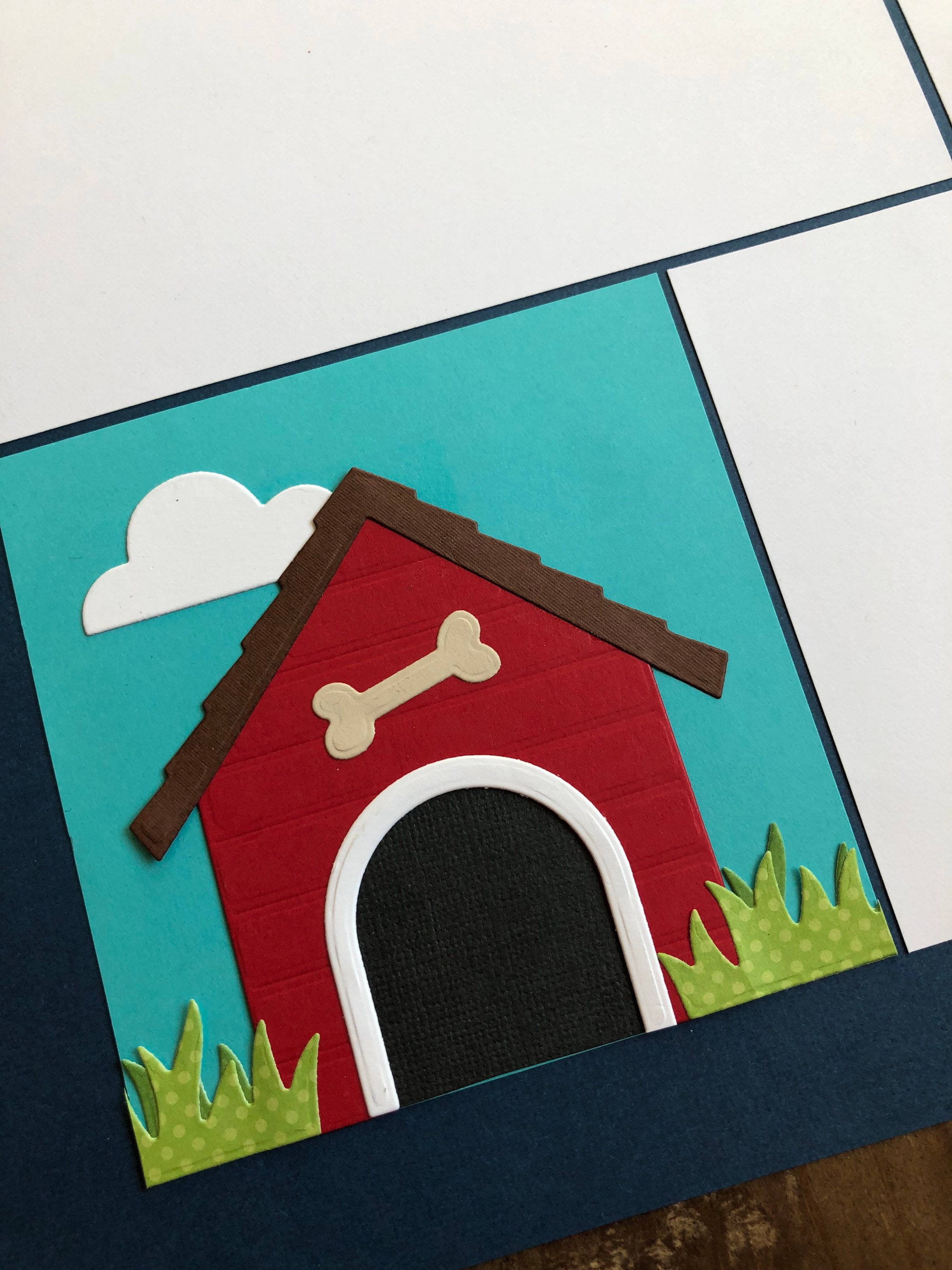 Pre Made Puppy Scrapbook Layout - Etsy