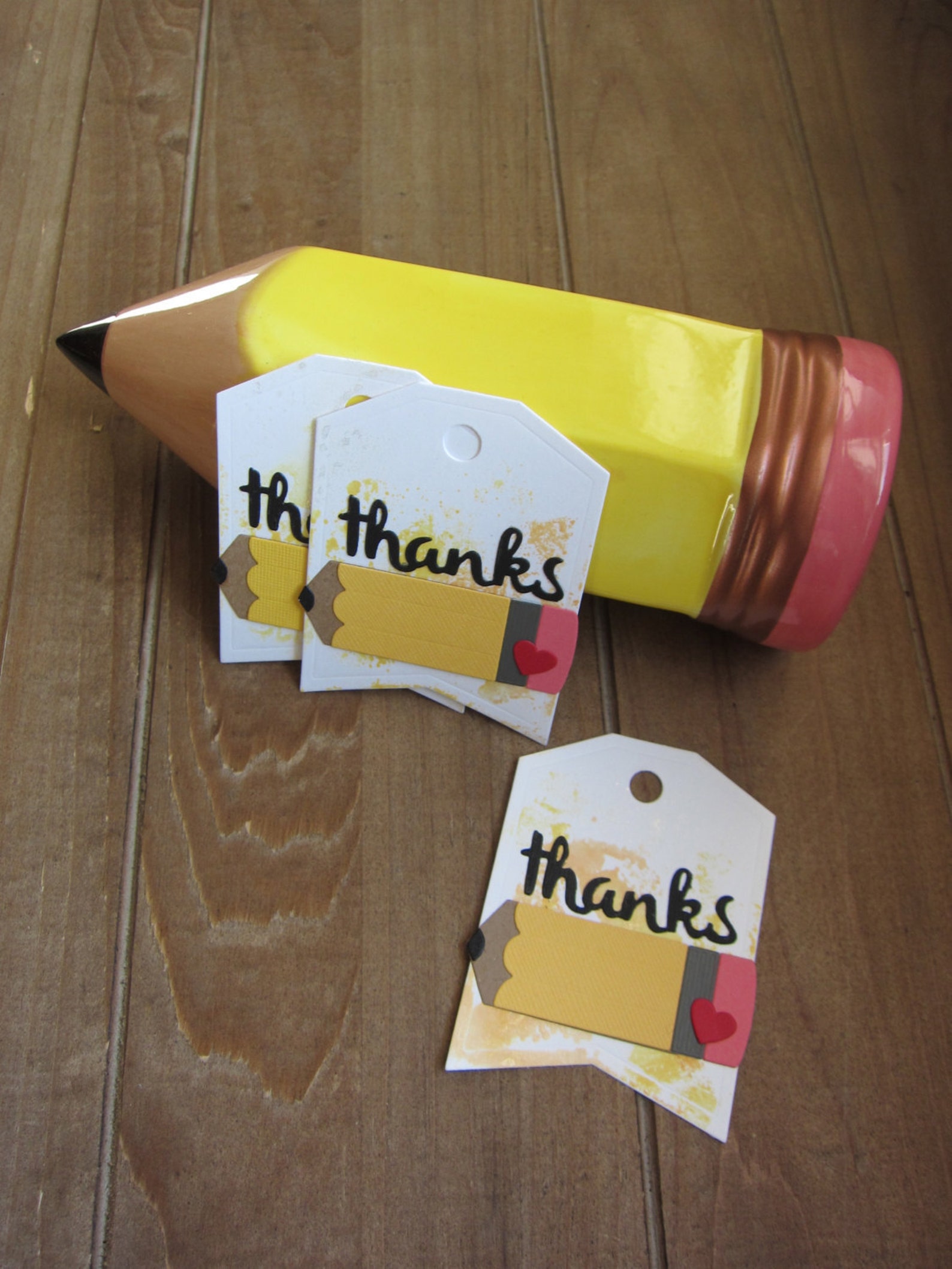 Teacher Tags/teacher Appreciation/teacher Thank You/pencil Tag - Etsy