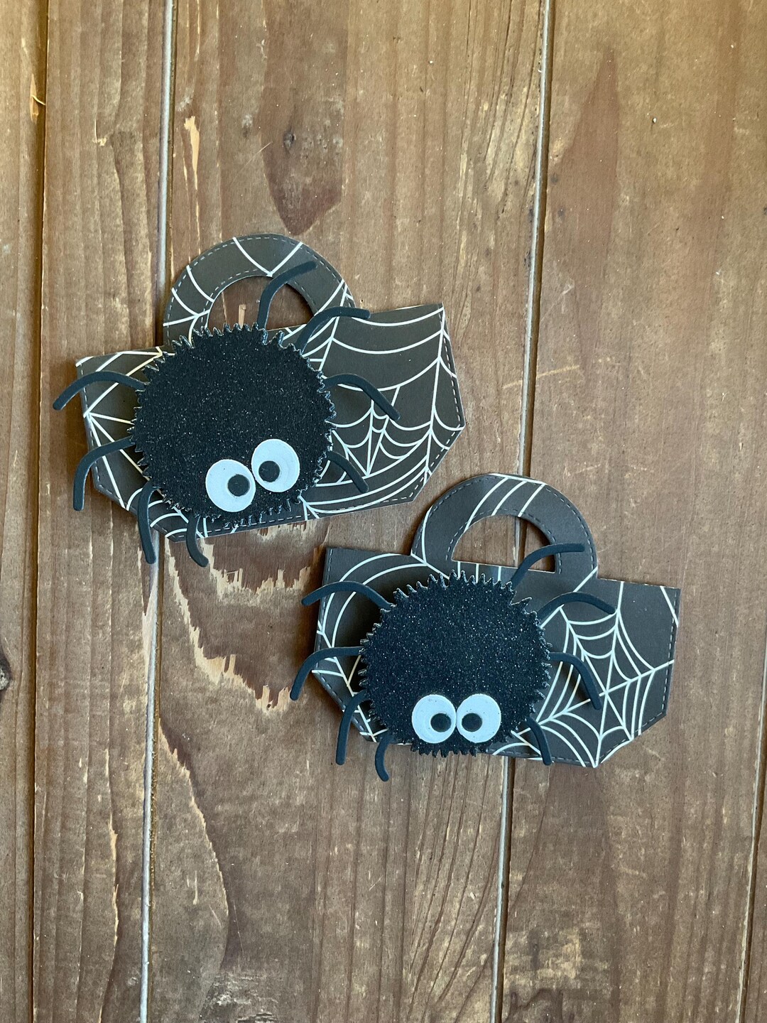 Halloween Bag Topper (2)/ Halloween Treat Bag/spider/candy/party Favor ...